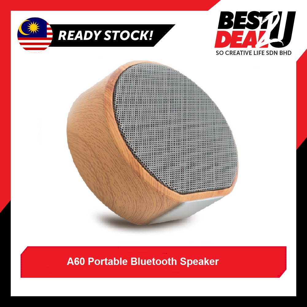 A60 Portable Bluetooth Speaker | Bluetooth Connect | 600 mAh Battery ...