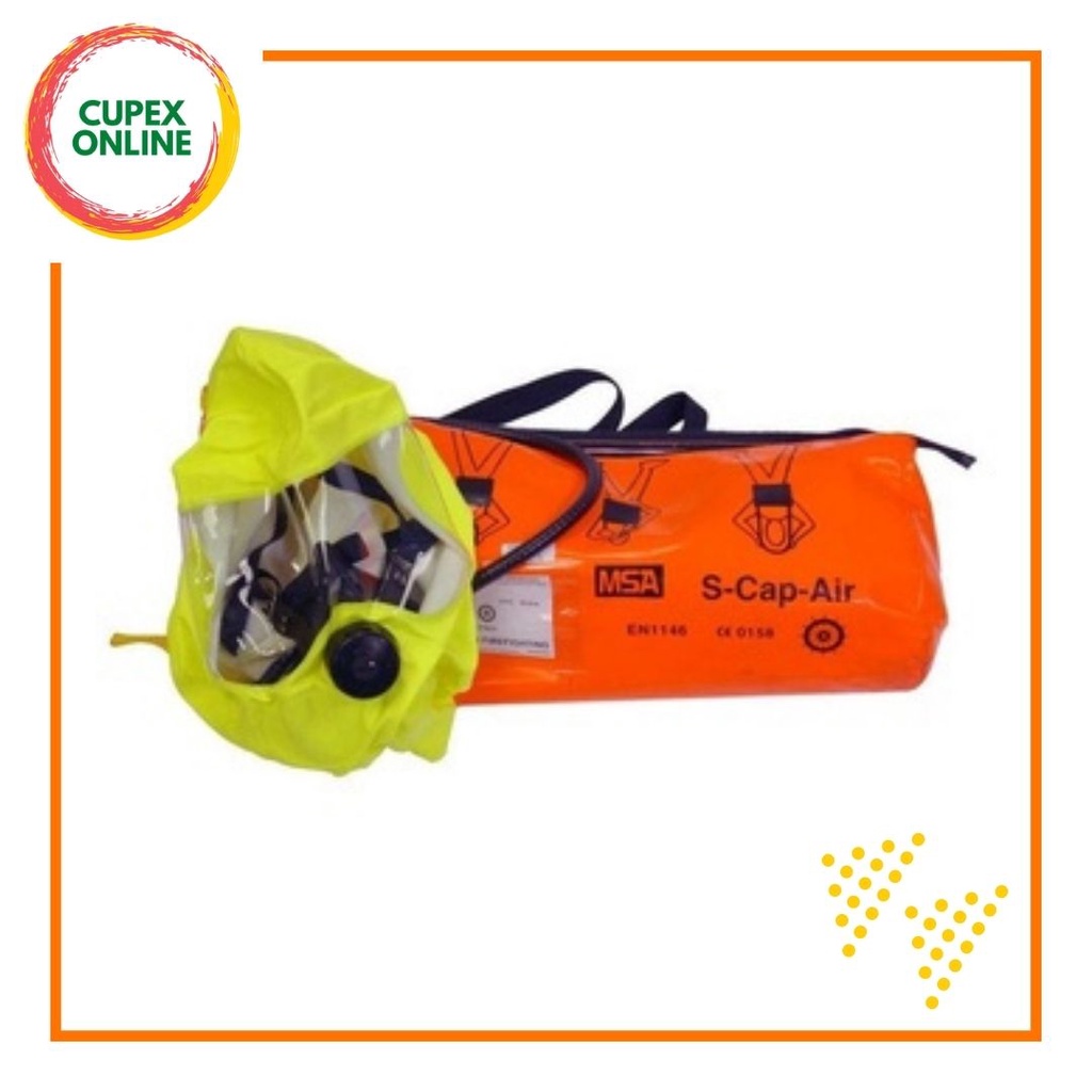 MSA S-CAP-AIR COMPRESSED AIR DEVICE 15 MINS (cupex) | Shopee Malaysia