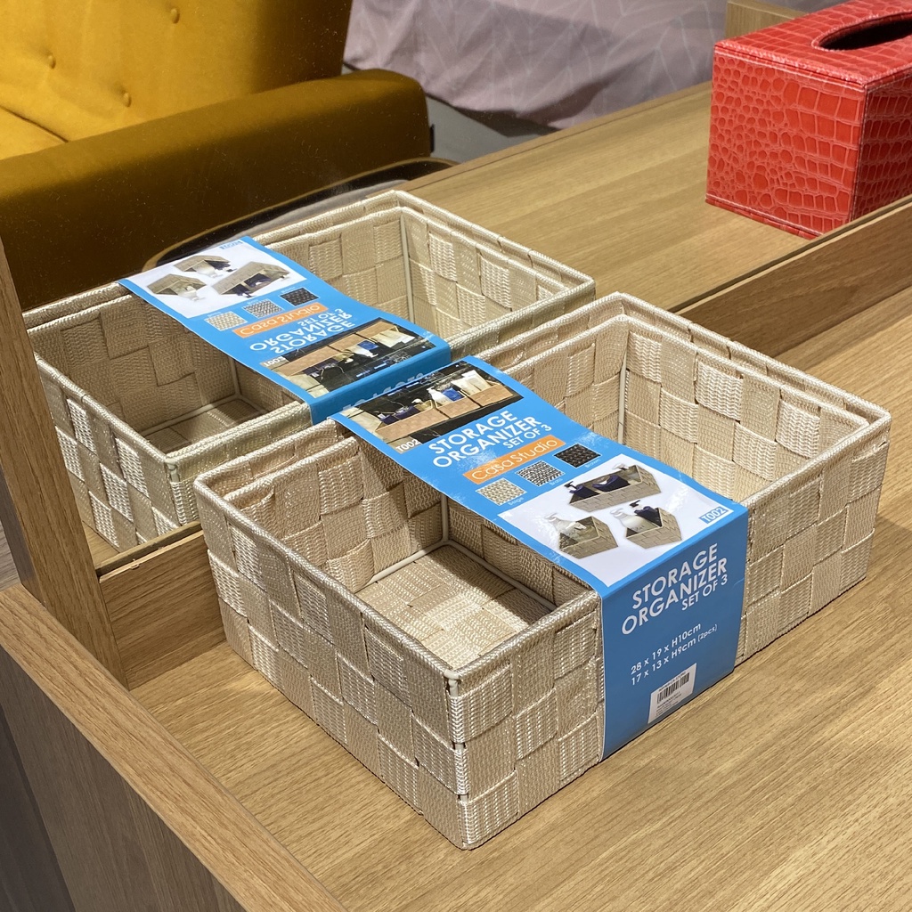 Casa Studio Claire Basket Organizer T002 | Shopee Malaysia