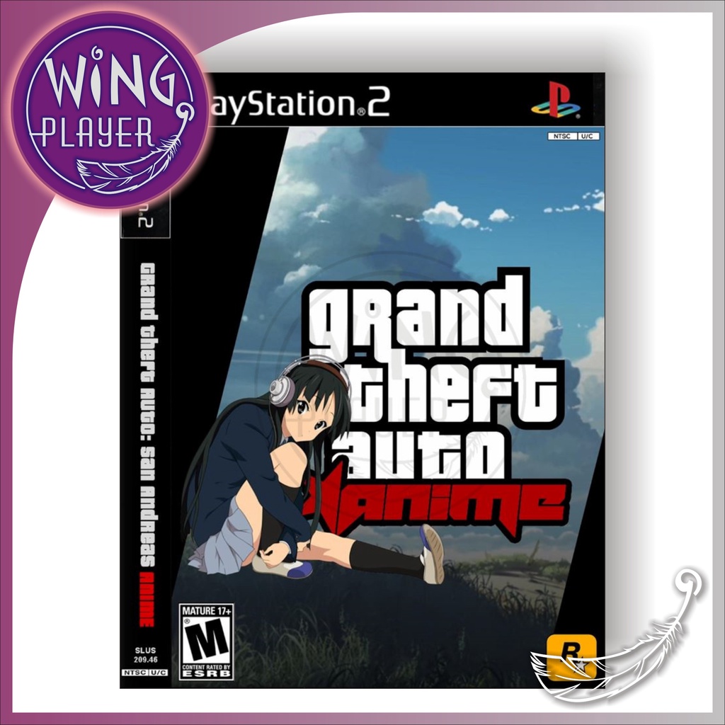 PS2 Game - Grand Theft Auto Anime Legend [Alpha 1.1] [NTSC] | Shopee ...