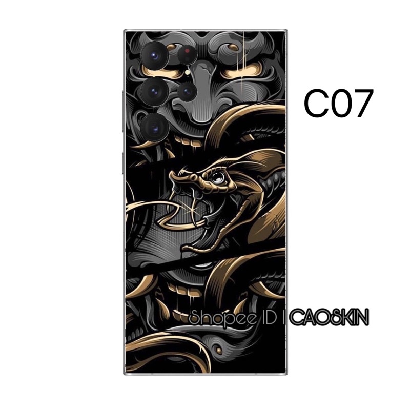 Oni Phone Back Protector Back Sticker手机背膜/背膜/彩色背膜 Sticker Phone Sticker ...
