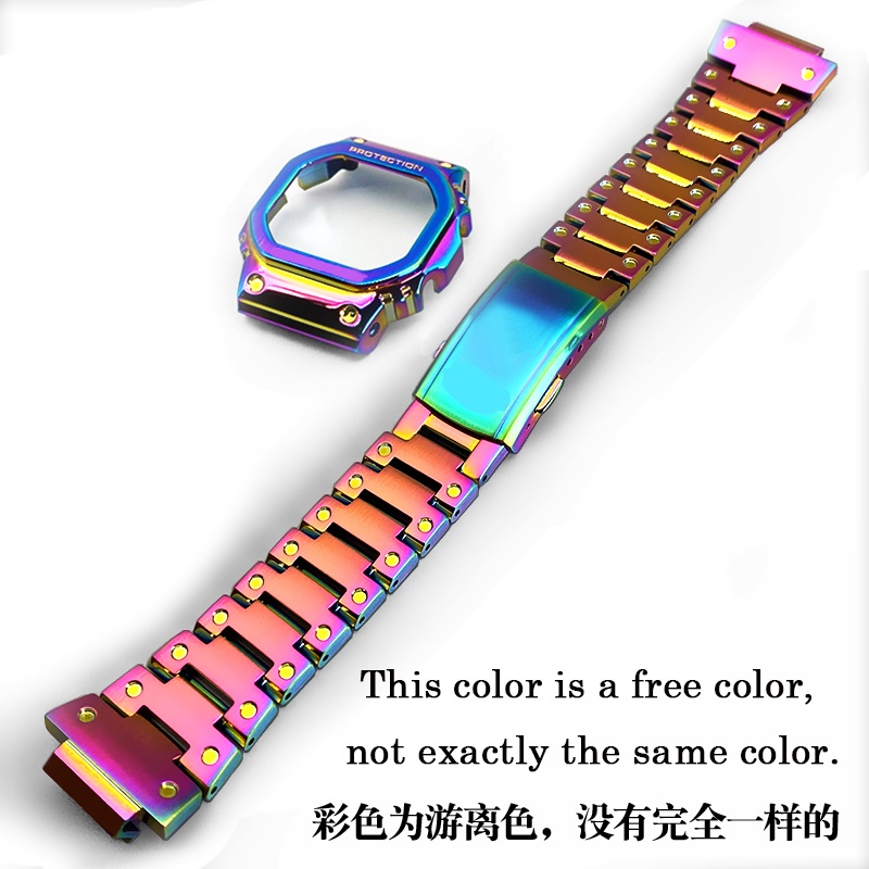 Metal Case+Bezel Strap for G-shock DW5600/5610 GW5600E Stainless Steel ...