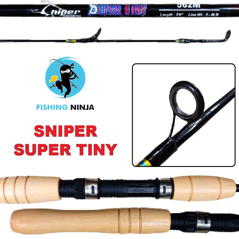 Sniper Super Tiny Spinning Rod Sniper Fishing Rod UL Rod Ultra Light ...