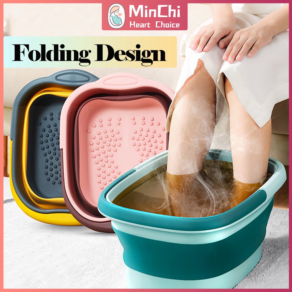 Foldable Foot Bath bucket Foot massage Soaking Bucket Home Portable ...