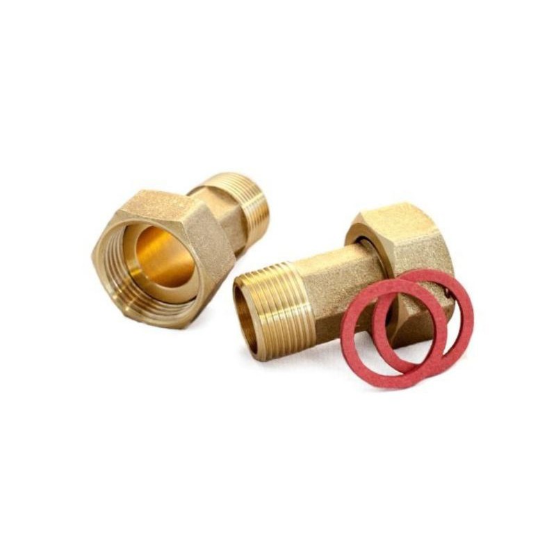 Brass meter coupling set (For water meter Syabas use) | Shopee Malaysia