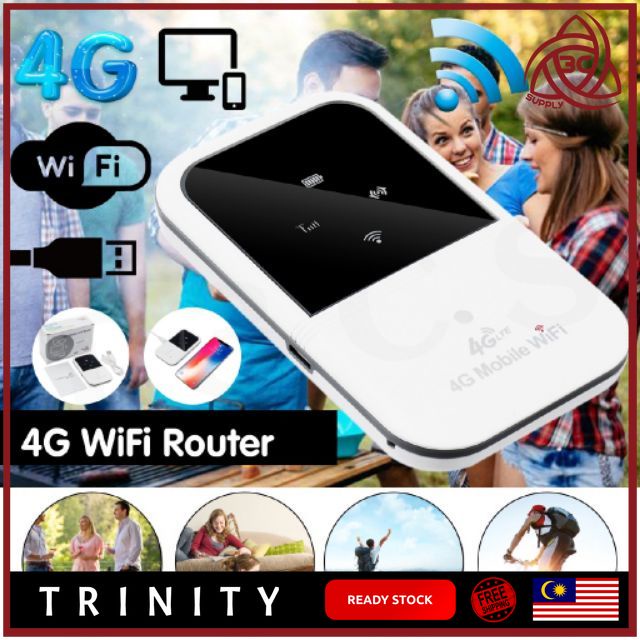 4G Pocket Mifi Wifi Router 3G 4G LTE Wireless Portable Oudoor Travel ...