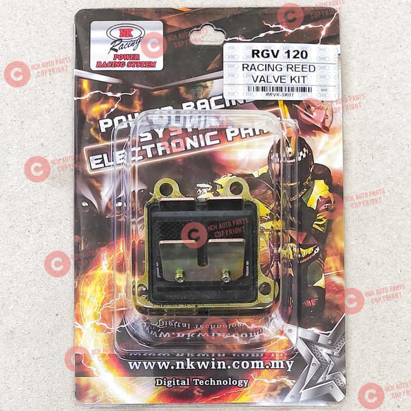 RACING REED VALVE KIT (CARBON) - SUZUKI - RGV 120/ RG SPORT (NK ...