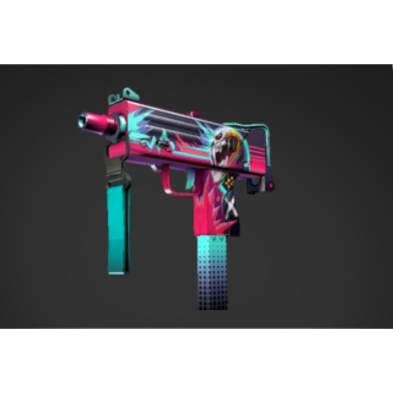CSGO SKIN Mac-10 Neon Rider (FT) | Shopee Malaysia