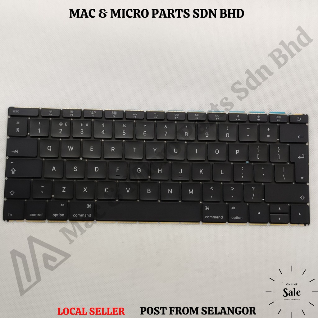 Used Macbooks Retina 12-inch 2015 A1534 Keyboard (UK) | Shopee Malaysia