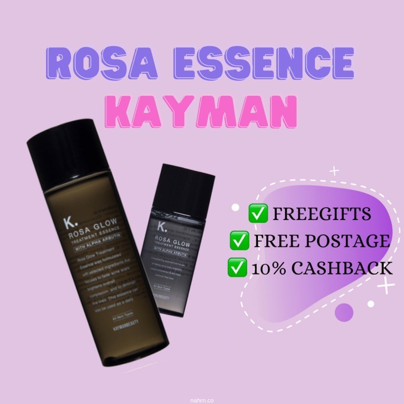 🎉 ROSA GLOW TREATMENT ESSENCE KAYMAN 🎉 | Shopee Malaysia