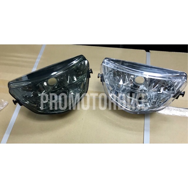 Yamaha Y125 Y125Z OLD / Y125 ZR Y125Z NEW Y125ZR New Head Lamp Head Light Unit Assy Clear ...