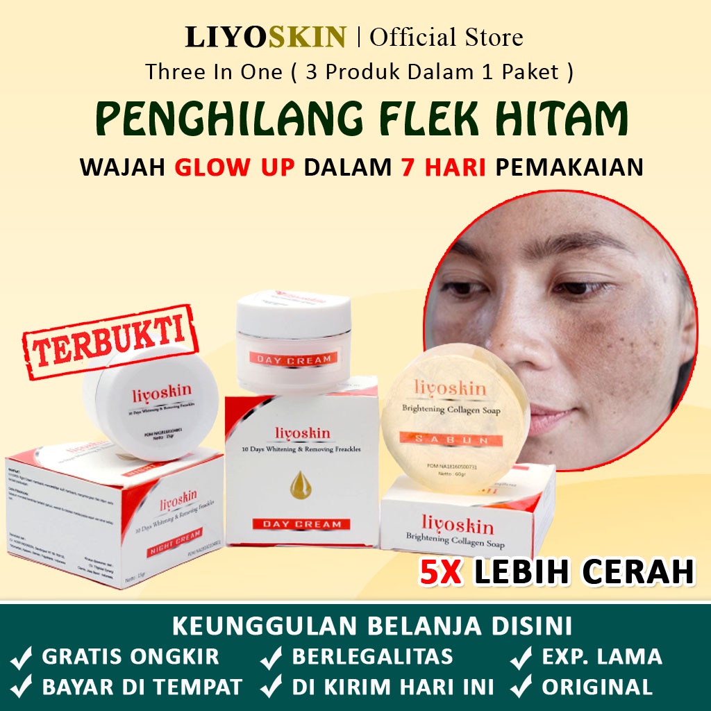 HITAM Special skincare Black Spots skincare For 40 Years Old Black ...