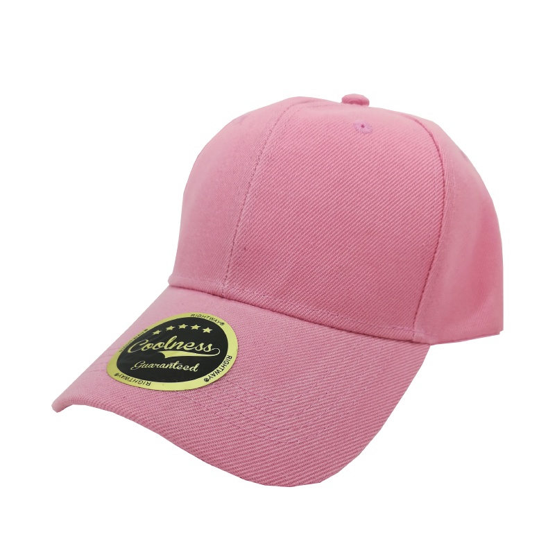 RIGHTWAY Adult Premium Thick Plain Acrylic Twill Baseball Cap H6 ...