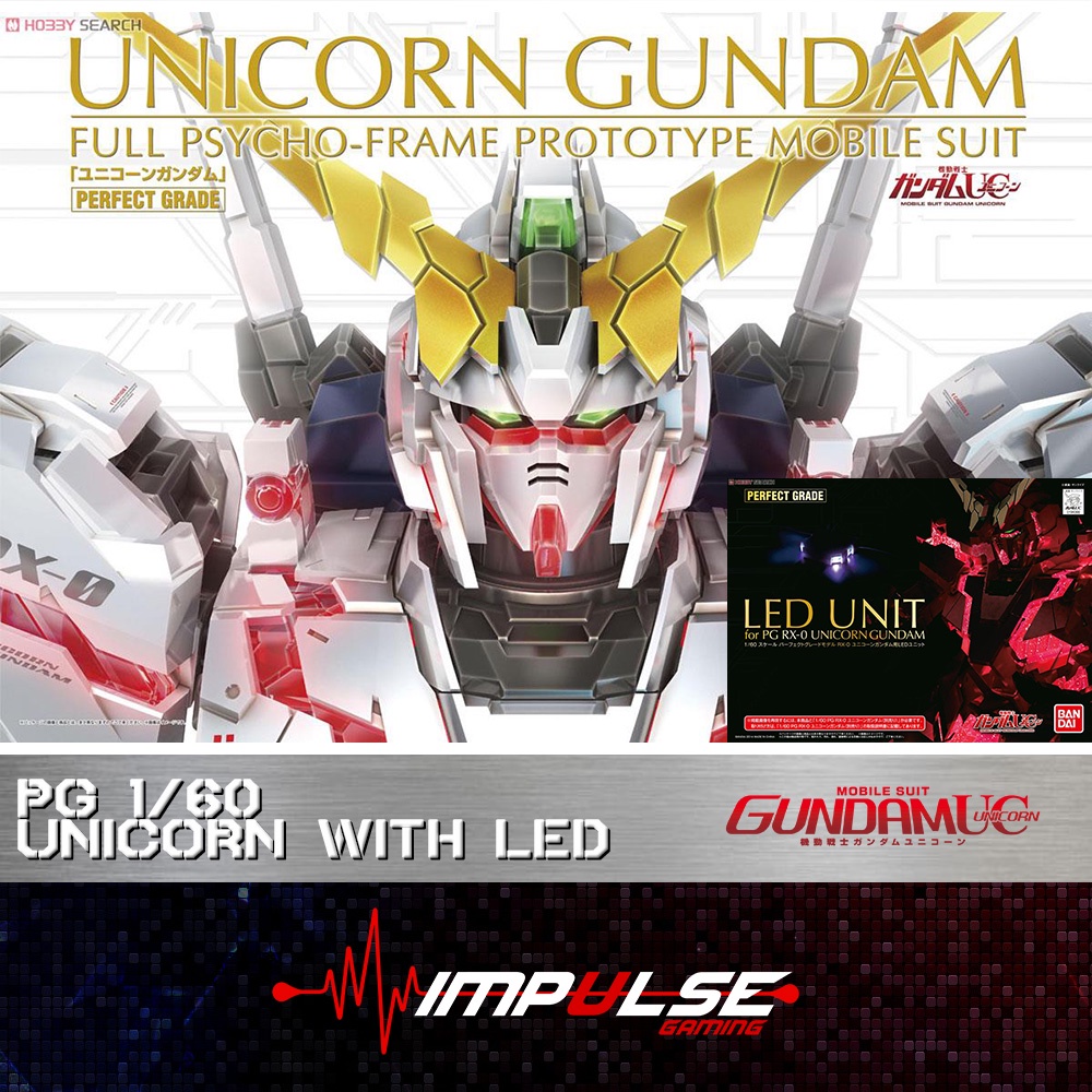 Bandai PG 1/60 RX-0 Unicorn Gundam (5063513) LED Unit | Shopee Malaysia