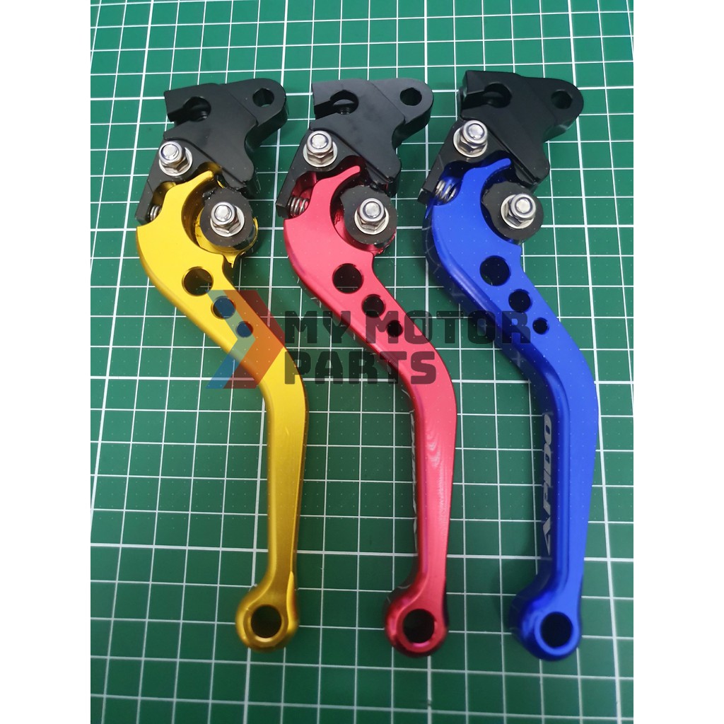 HONDA EX5 BRAKE LEVER ALLOY RED [APIDO] *MY MOTOR PARTS* | Shopee Malaysia