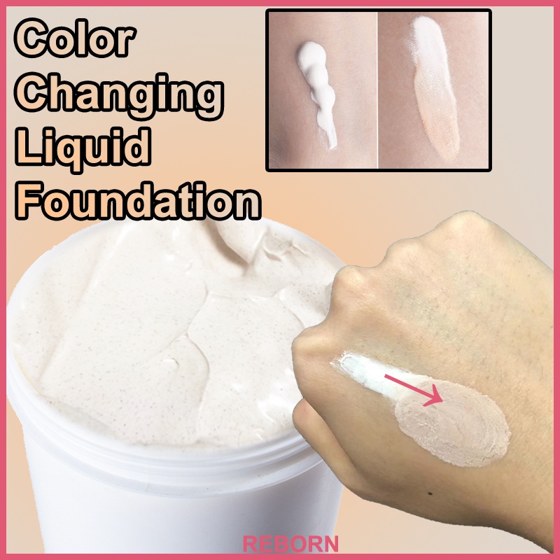 REBORN Spot Color-changing Liquid Foundation Waterproof BB Glow 100g ...