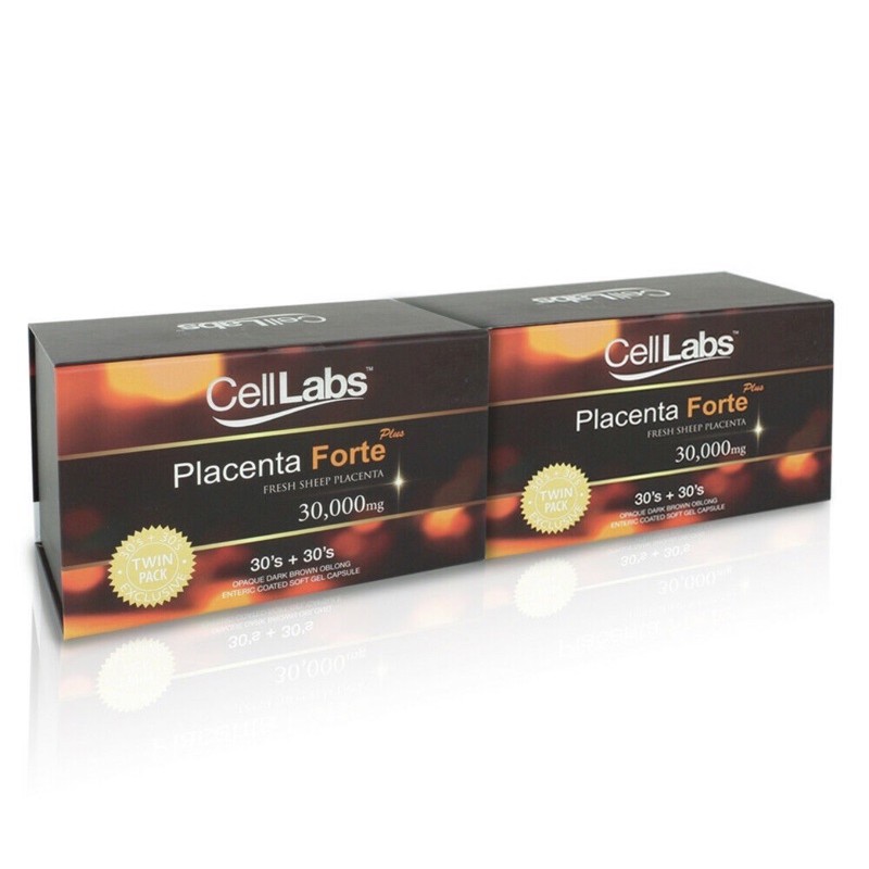2x60’s CellLabs Sheep Placenta Forte [10% Rebate Now] 30 000mg exp 4/ ...