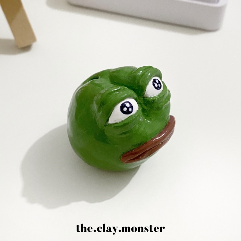 Pepe The Frog Incense Stick Holder / Paint Brush Holder Meme | Shopee ...