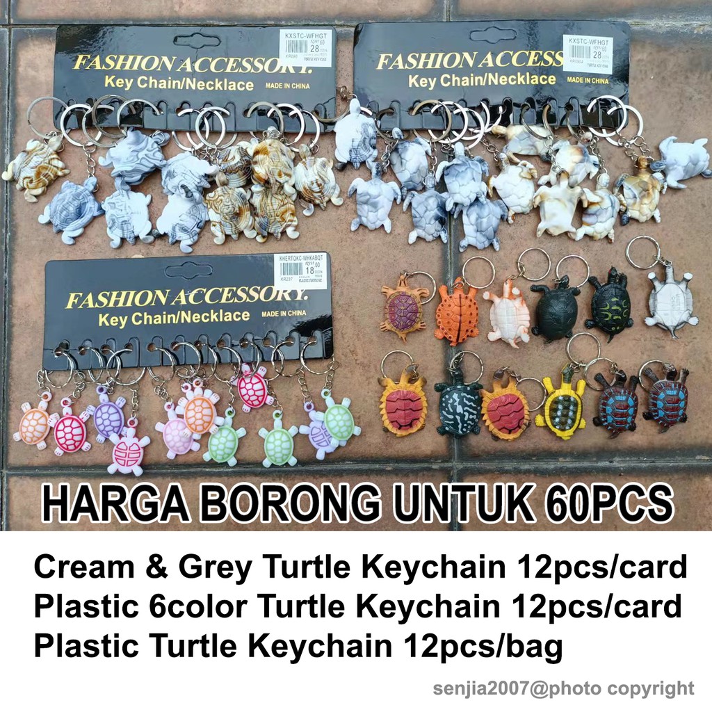 Wholesale ! Cream & Grey Turtle Keychain / Terengganu Nail Clipper ...
