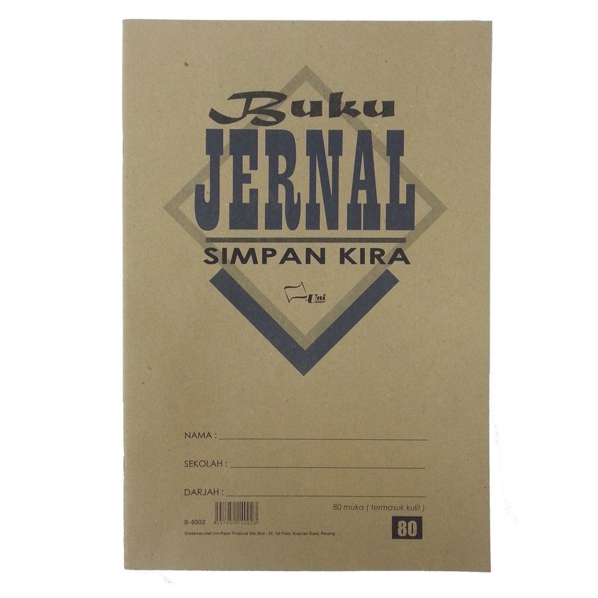 Buku Jernal 80Pages (S-4002) | Shopee Malaysia