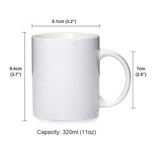 (36PCS/box) WHITE MUG GRADE A, AA, AAA Sublimation White Mugs with ...