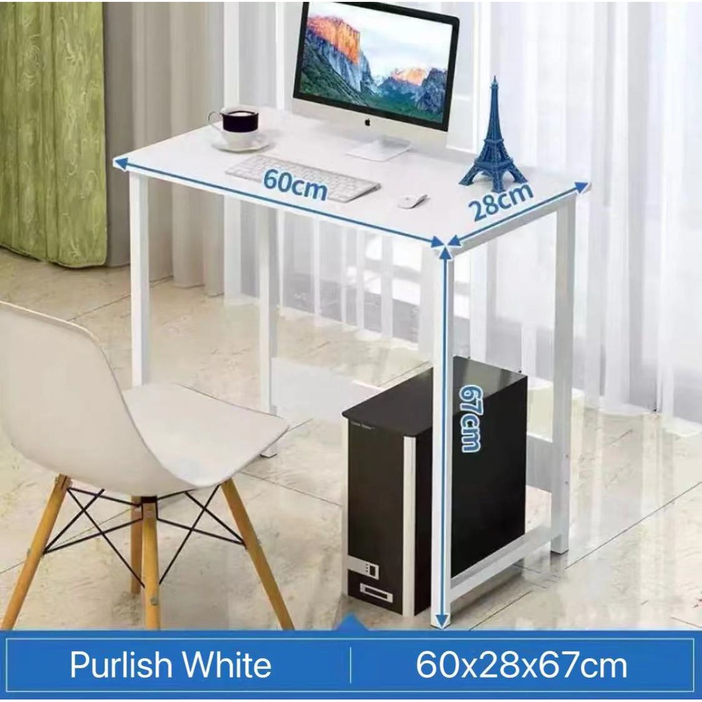 Computer Table Student Study Desk Bedroom Modern Furniture Condo School ...