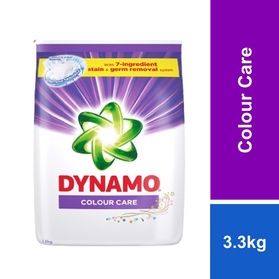 Dynamo Colour Care Powder Detergent 3.3kg | Shopee Malaysia