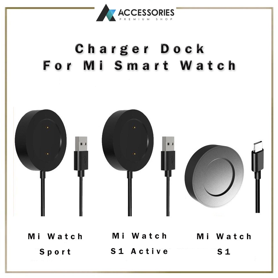 Charger Dock For Mi Watch Sport / Mi Watch S1 Active Smart Watch / Mi ...
