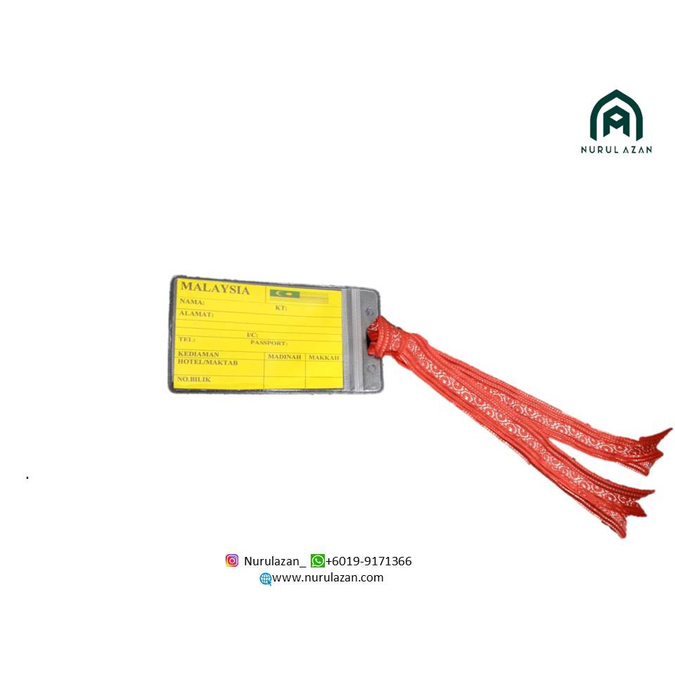 🔥 LABEL TAG NAMA 🔥 Haji dan Umrah | Shopee Malaysia