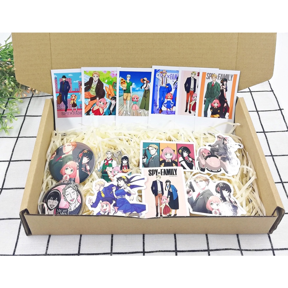 SPY X Family gift box gift set hadiah Anya Loid Yor | Shopee Malaysia