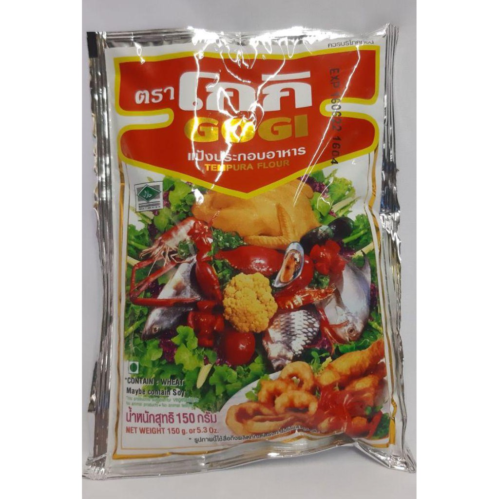 GOGI TEPUNG TEMPURA THAI/ THAI GOGI TEMPURA FLOUR 150G/500G | Shopee ...