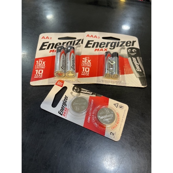 Energizer Battery MAX AA/AAA/2032 Expiry Date: 2031/2032 | Shopee Malaysia