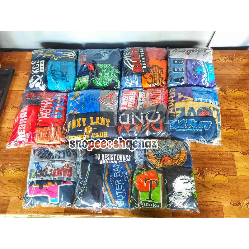 🔥 TOKOL T-SHIRT BASAHAN MURAH 🔥( BUNDLE ) | Shopee Malaysia