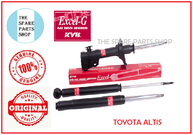 TOYOTA ALTIS KYB ABSORBER FRONT RH AND LH GAS | Shopee Malaysia