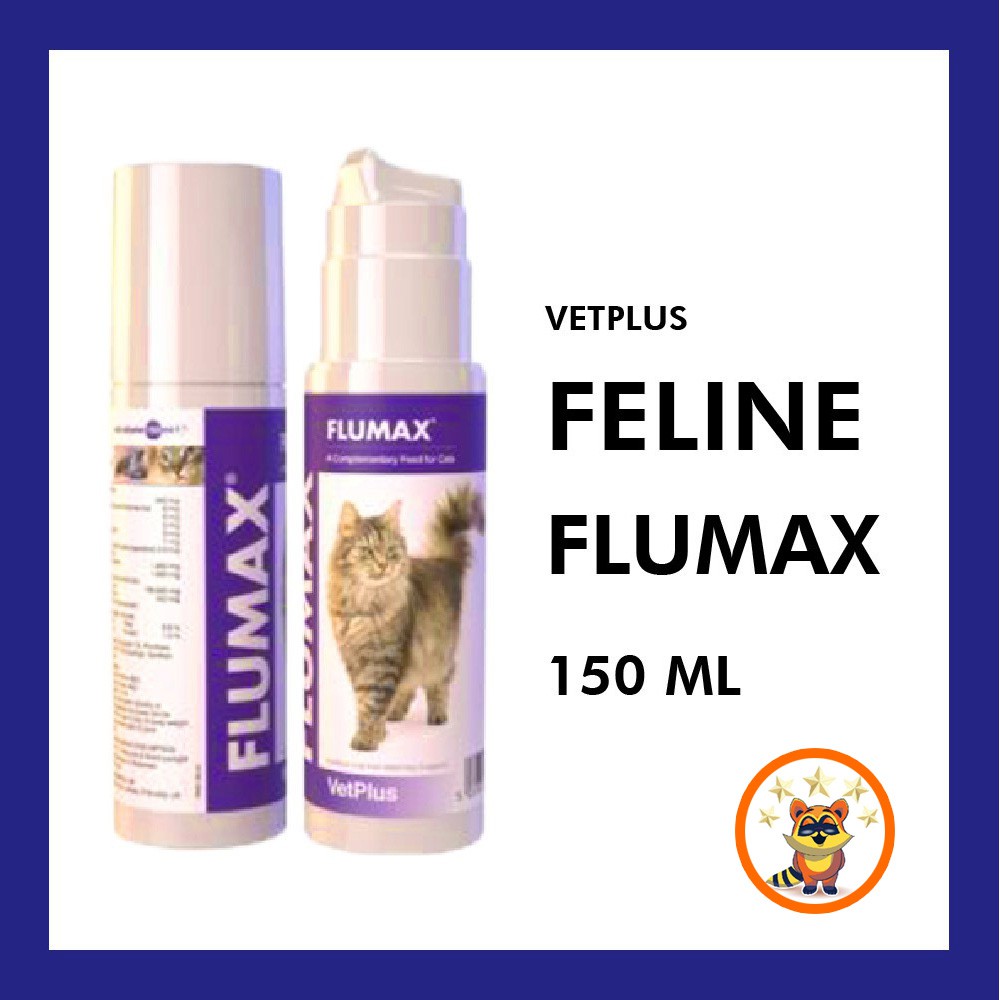 VetPlus FLUMAX® Multivitamin Flu Prevention Cat Feline Kucing 150ml ...