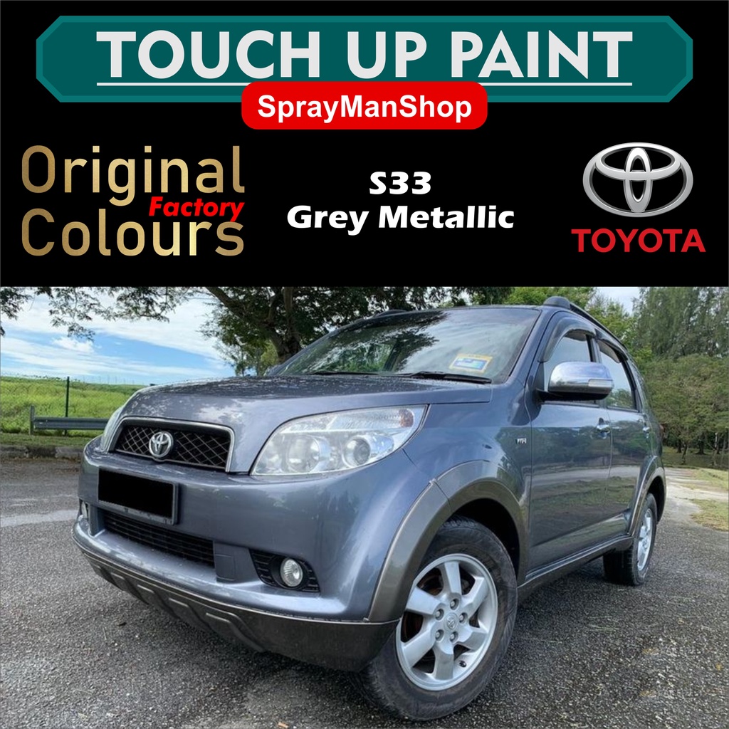 Toyota Rush Spray Paint For Touch Up All Original Factory Colours 400ml ...