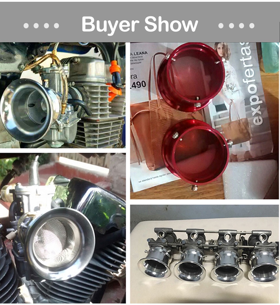 Carburetor Trumpet / Downdraft carb size 28mm Air Funnel 50mm ( Carb ...