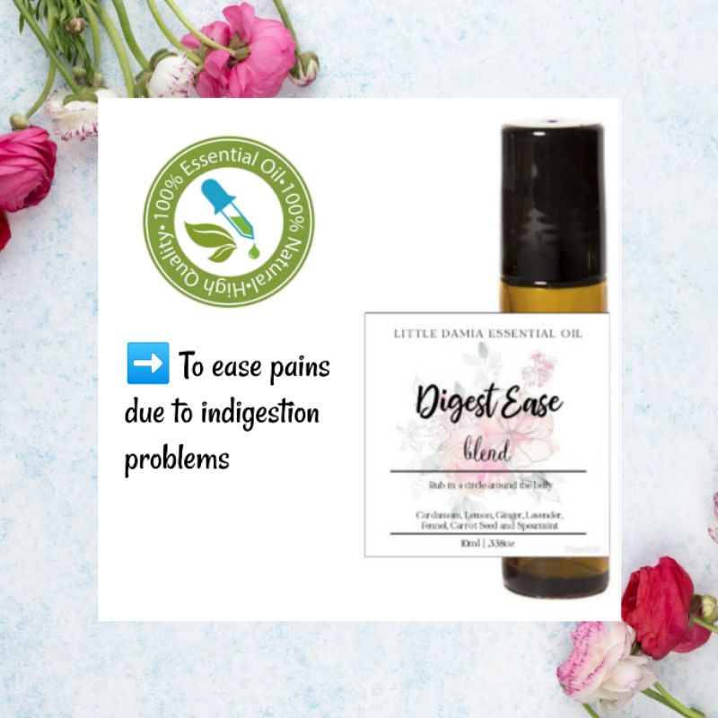 🔥DIGEST EASE 🔥 prediluted essential oil roll on | Shopee Malaysia
