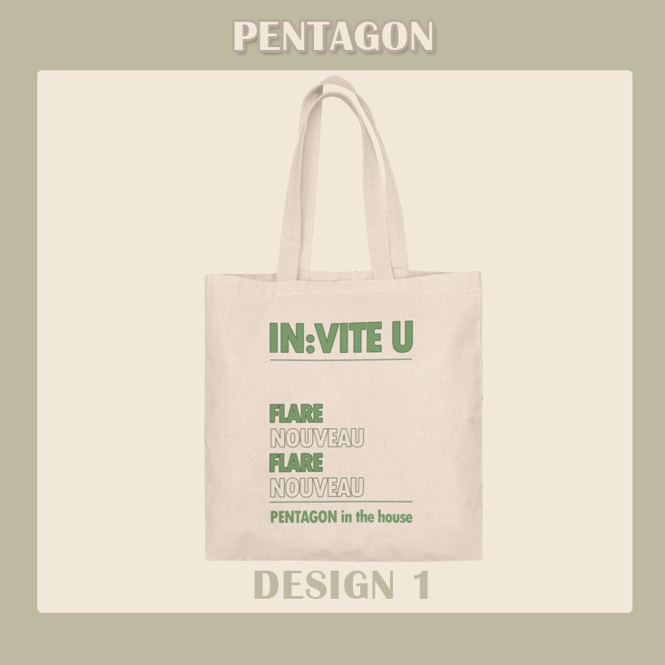 PENTAGON TOTEBAG (PREORDER) | Shopee Malaysia