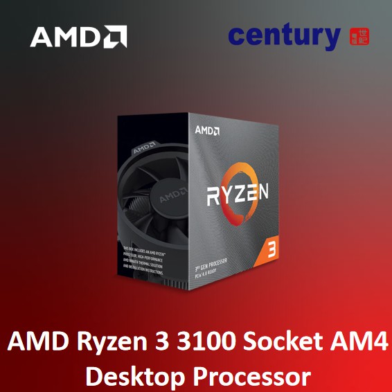AMD Ryzen 3 3100 Socket AM4 Desktop Processor | Shopee Malaysia