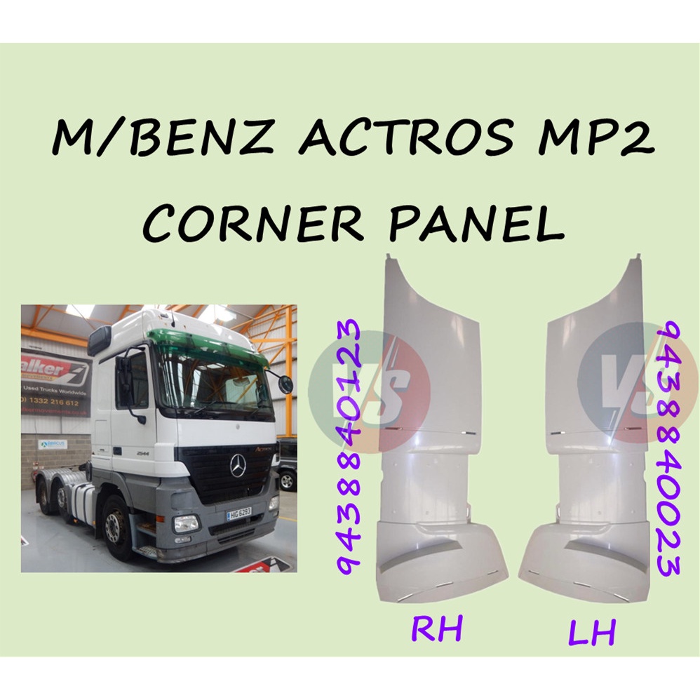 M/BENZ ACTROS MP2 CORNER PANEL | Shopee Malaysia