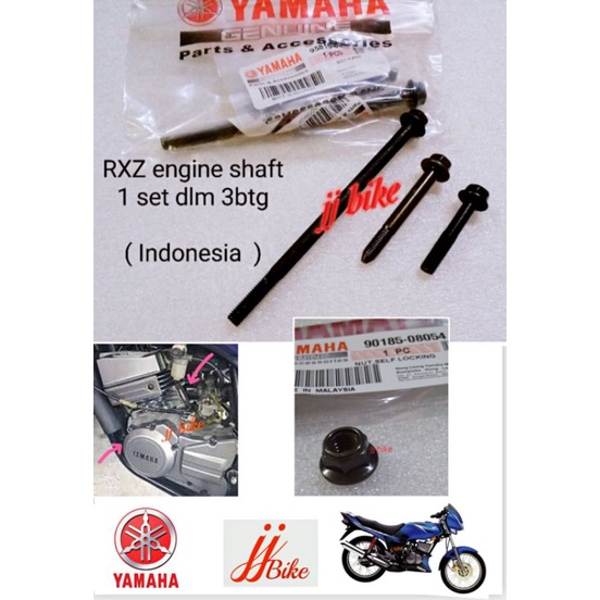 RXZ ENGINE SHAFT YAMAHA (green) ( 1set = 3pcs) ENGINE NUT | Shopee Malaysia