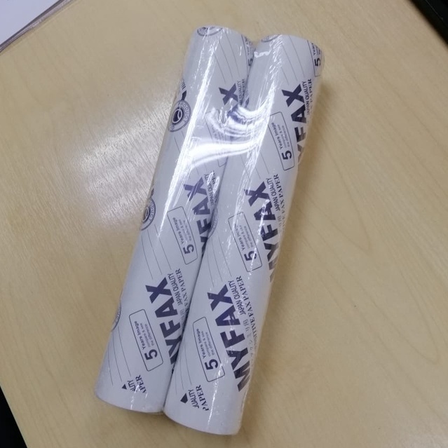 [Ready Stock] MYFAX Thermal Fax Paper Roll 210 x 30 x 1/2 /Facimile ...
