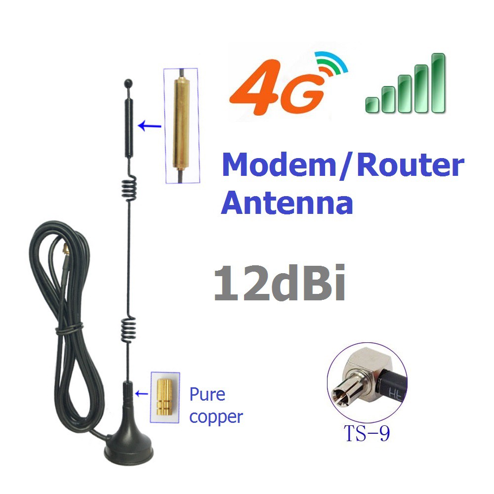 4G LTE TS9 port External Antenna E5573 E8372 E5577 | Shopee Malaysia