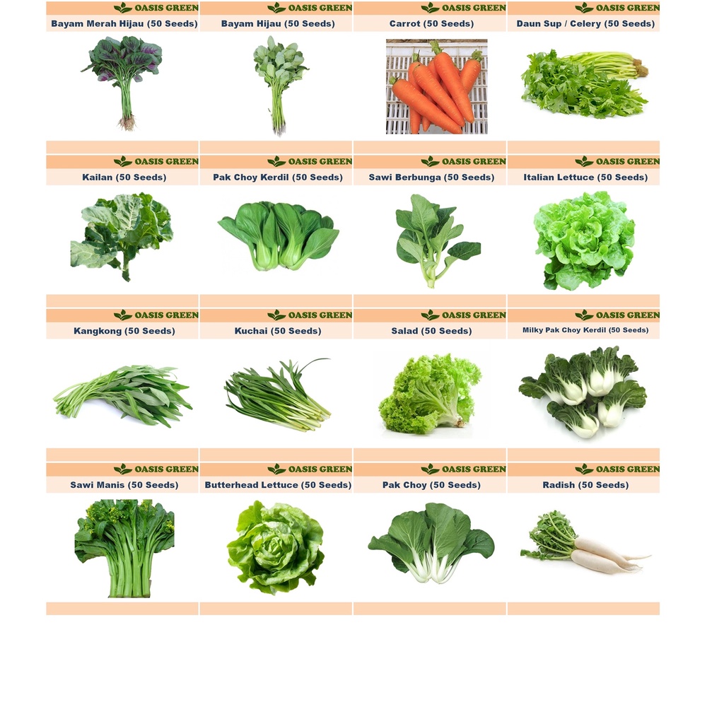 Biji Benih / Vegetable Seed /FLOWER SEEDS /SAYUR/BUNGA/BUAH BENDI ...