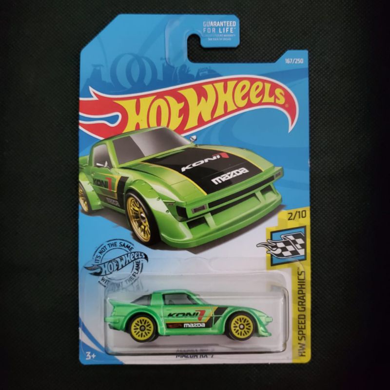 [ORIGINAL] Hot wheels Mazda Rx7 *US CARD | Shopee Malaysia