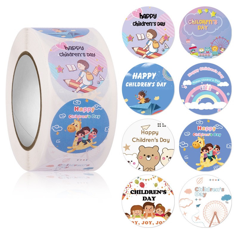 Children Day Reward Stickers Thank You Goodie Bag School Kids Children ...