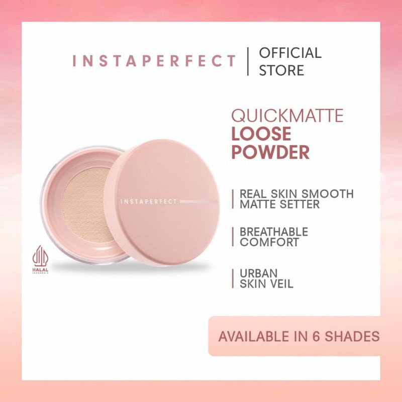WARDAH INSTAPERFECT QUICKMATTE LOOSE POWDER 9g | Shopee Malaysia