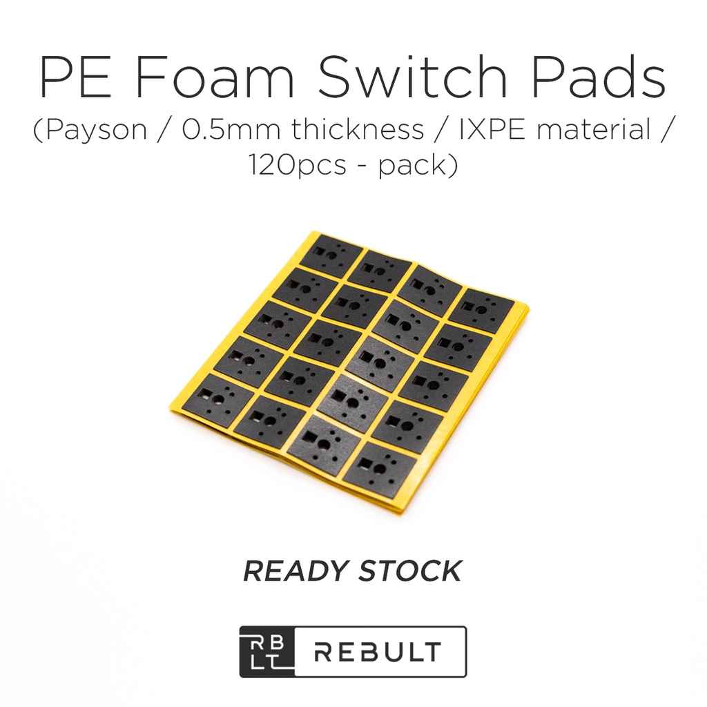 IXPE Switch Pad (Pack of 120) PE Foam Mod By Payson For Mechanical ...