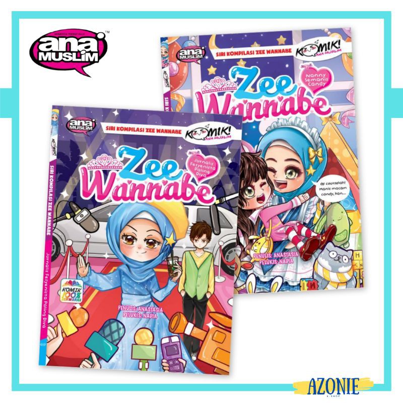 ANA MUSLIM - Siri Komik Zee Wannabe Full Color | Shopee Malaysia